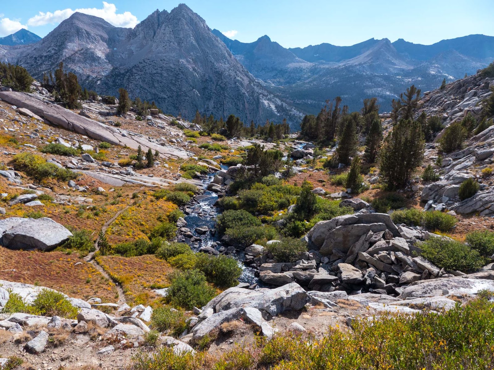 Macpaulster's Blog: Piute Pass, Alpine Col, Darwin Bench, Lamarck Col ...