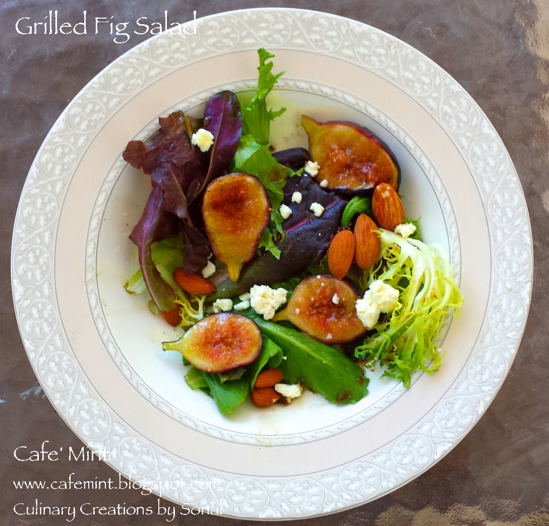 Grilled Fig Salad | Eat More Art