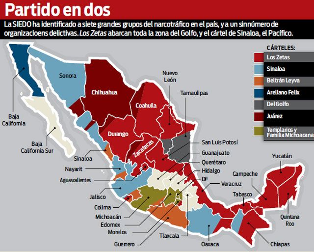Tuxpan Noticias: Los Zetas son la organización delictiva que controla ...