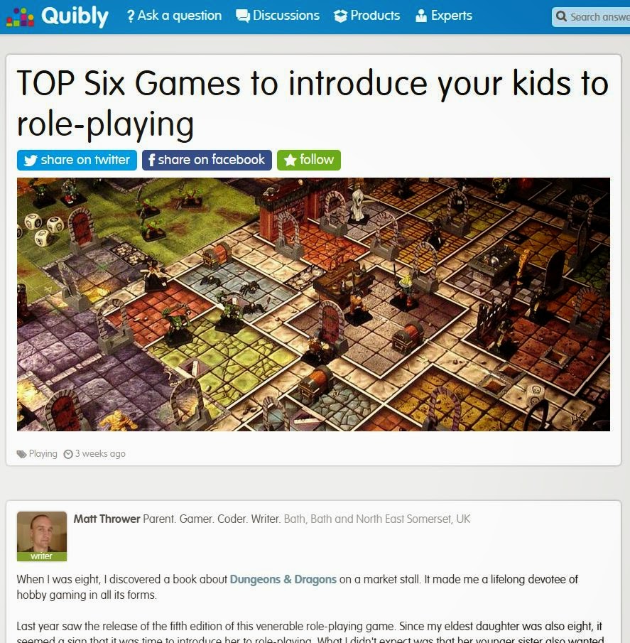 MF WARS: Tabletopper Friday - Kids RPGs, Helios, & DMs' Roundtable