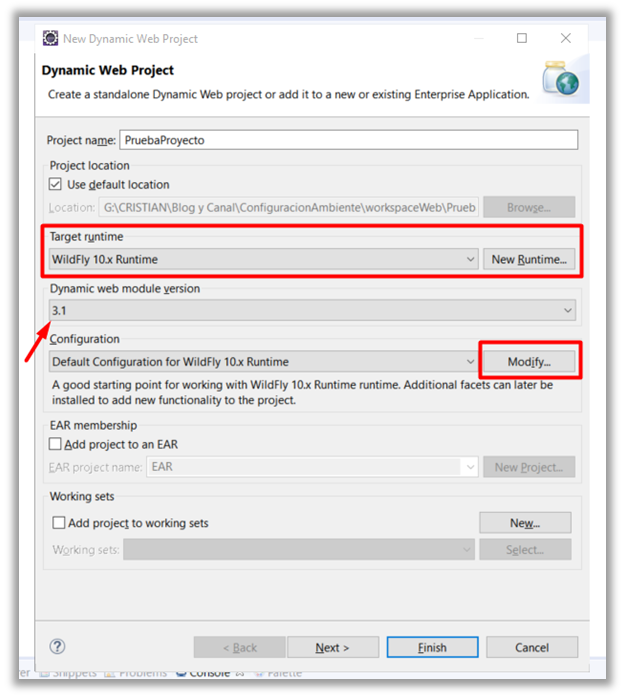 CoDejaVu: Como crear un proyecto web dinamico en Java
