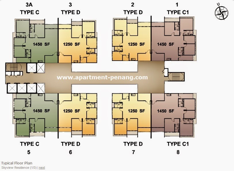 Skyview Residence Penang Property | Penang.MalaysiaCondo.com