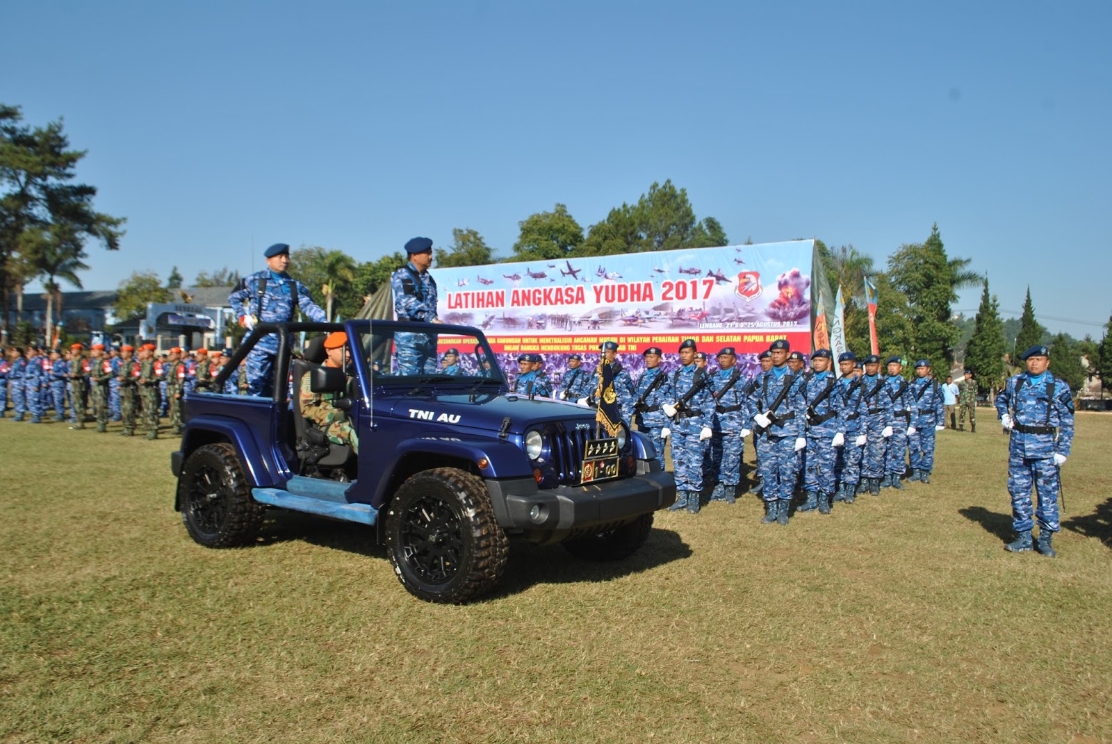 Seskoau: KASAU BUKA LATIHAN PUNCAK TNI AU TAHUN 2017