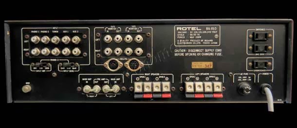 stereonomono - audio Hi Fi Compendium - 14 years on-line: Rotel RA-810