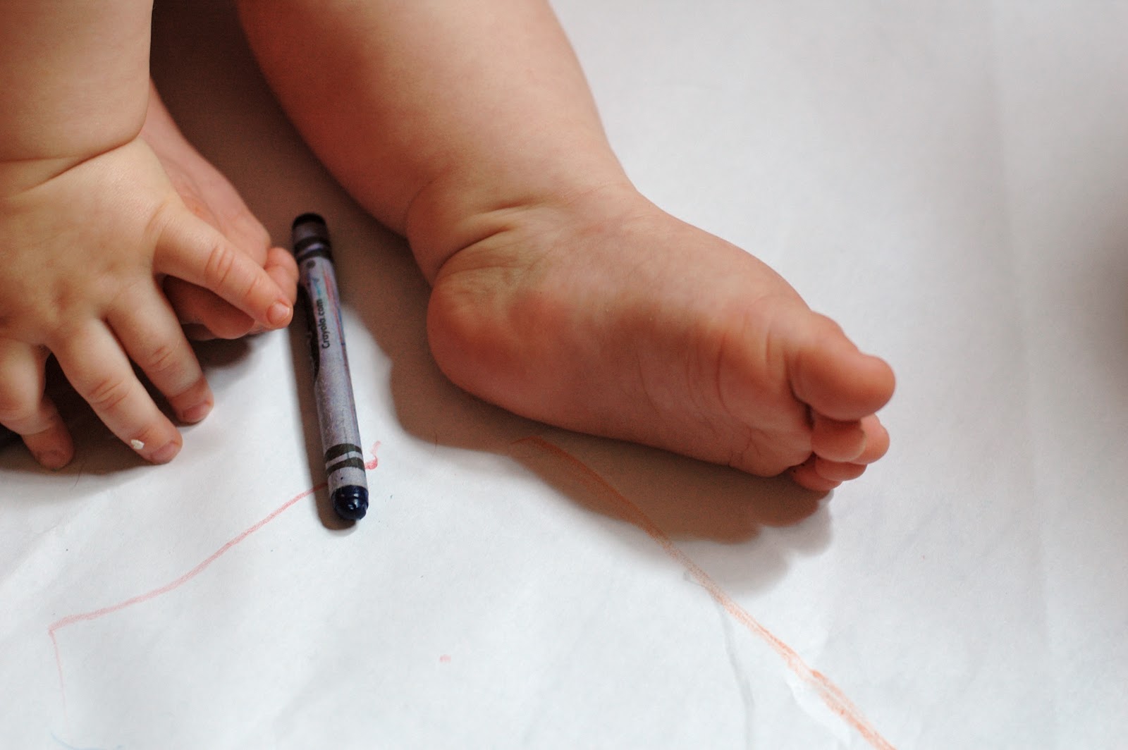 create (with kids): baby art - FreshlyPlanted