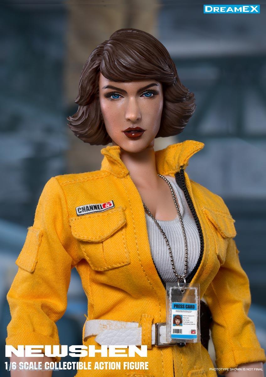 toyhaven: DREAMEX 1/6th scale Newshen (TMNT April O'Neil - Megan Fox ...