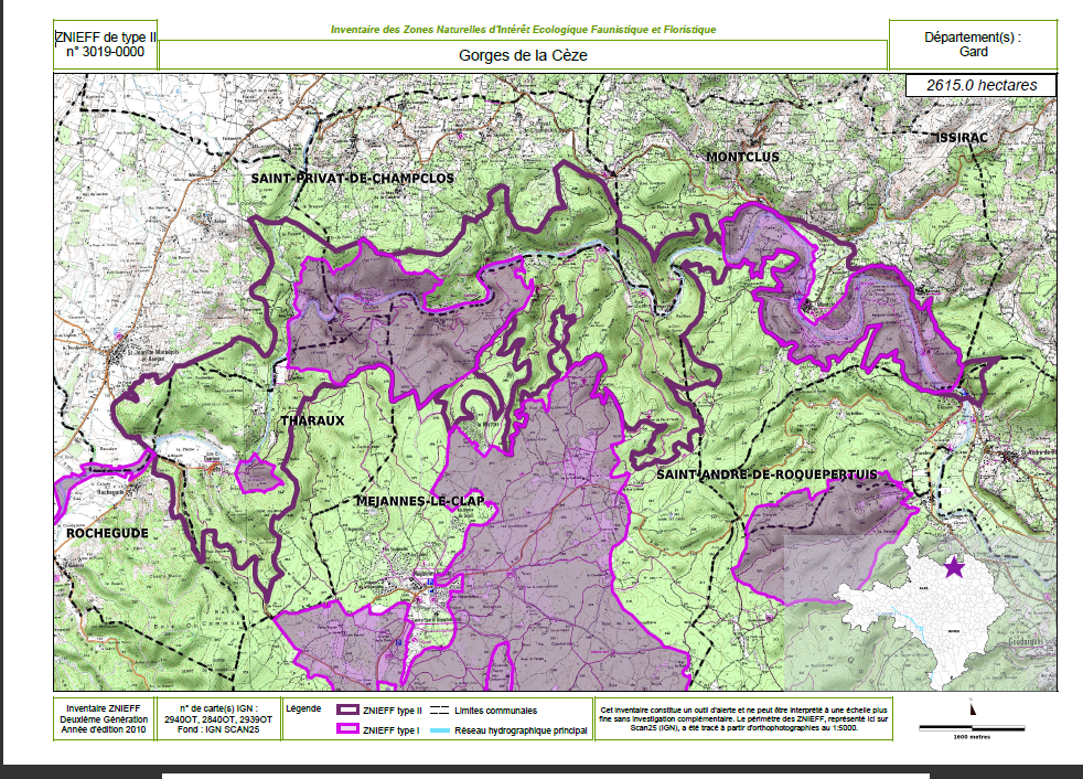 Collectif Cèze Sauvage: La Cèze et ses gorges