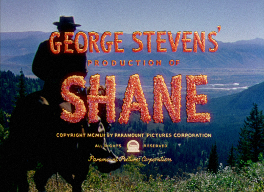 RICK'S REAL/REEL LIFE: 'Shane' Still a Stunner 1953