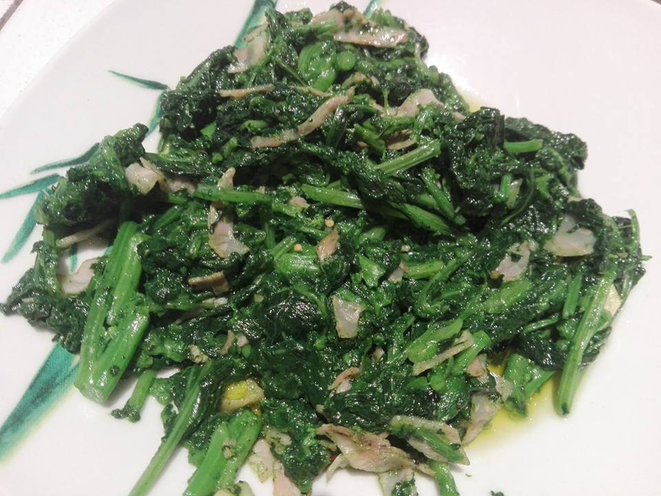 Le Ricette di Simona: SINAPI RIPASSATI IN PADELLA