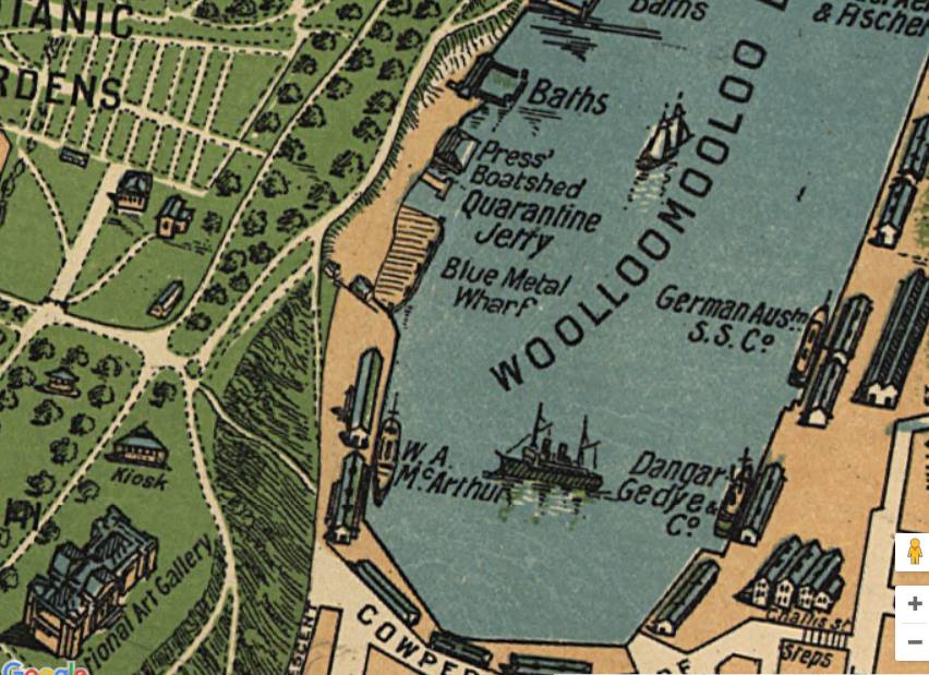 Woolloomooloo: Press' Boatshed