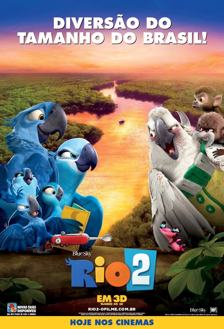 Trailer da animação RIO 2, de Carlos Saldanha | Pipoca com Manteiga!