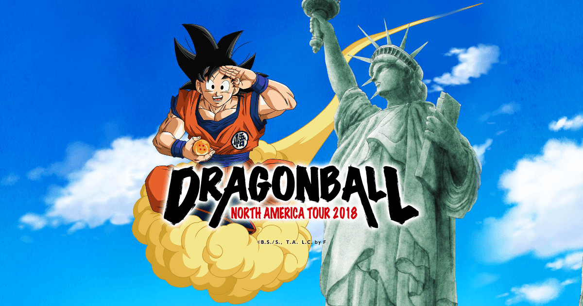 Tamashii Nations anuncia la exposición Dragon Ball North America Tour 2018