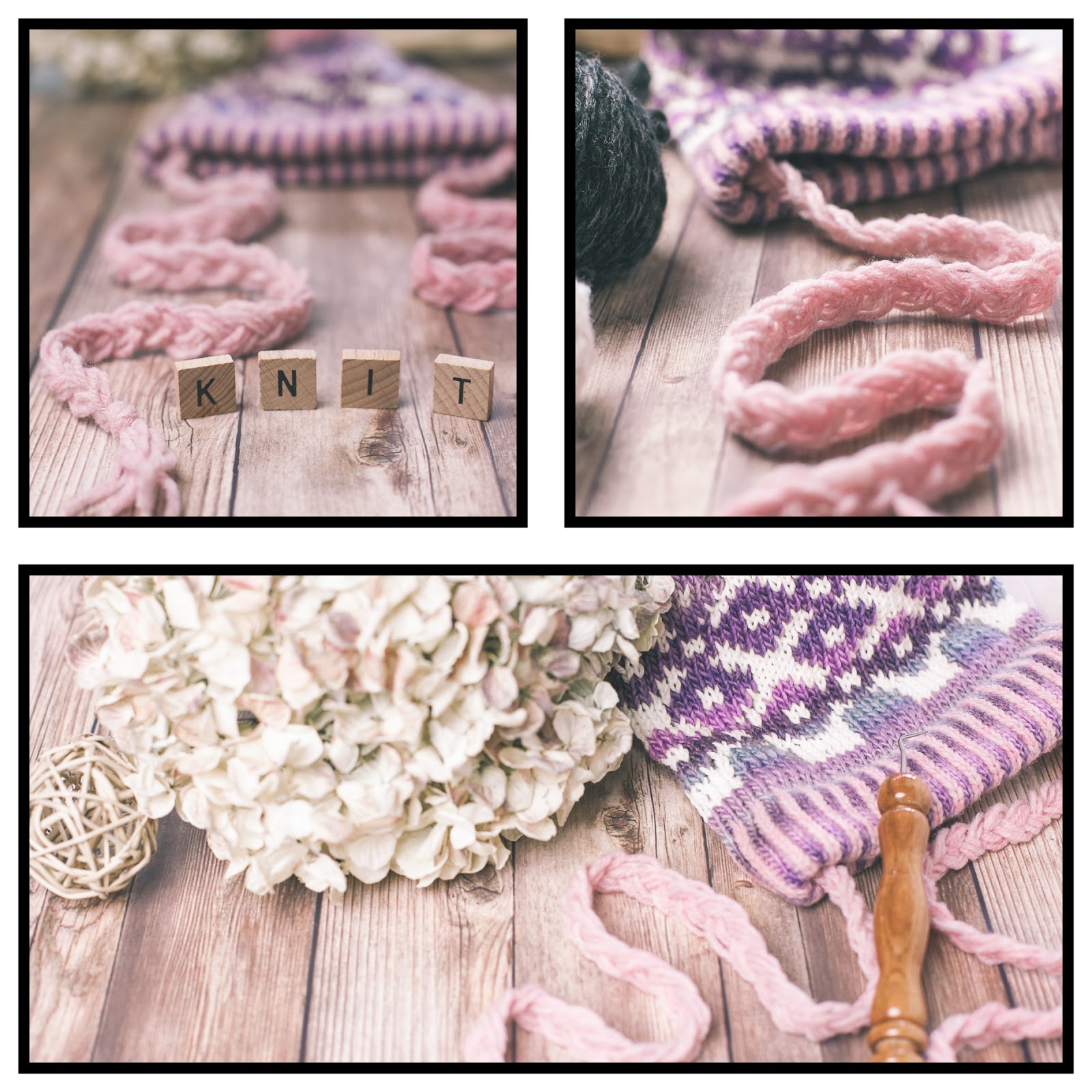 Loom Knit Fair Isle Hat Pattern (free) | Loom Knitting by This Moment ...