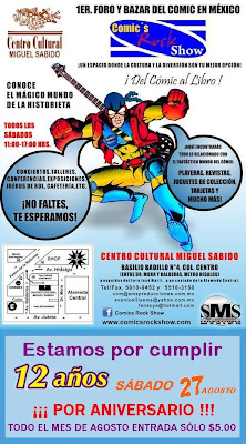 COMICORP: ¡¡¡ YA SE ACERCA NUESTRO DOCEAVO ANIVERSARIO, VISÍTANOS EN ...