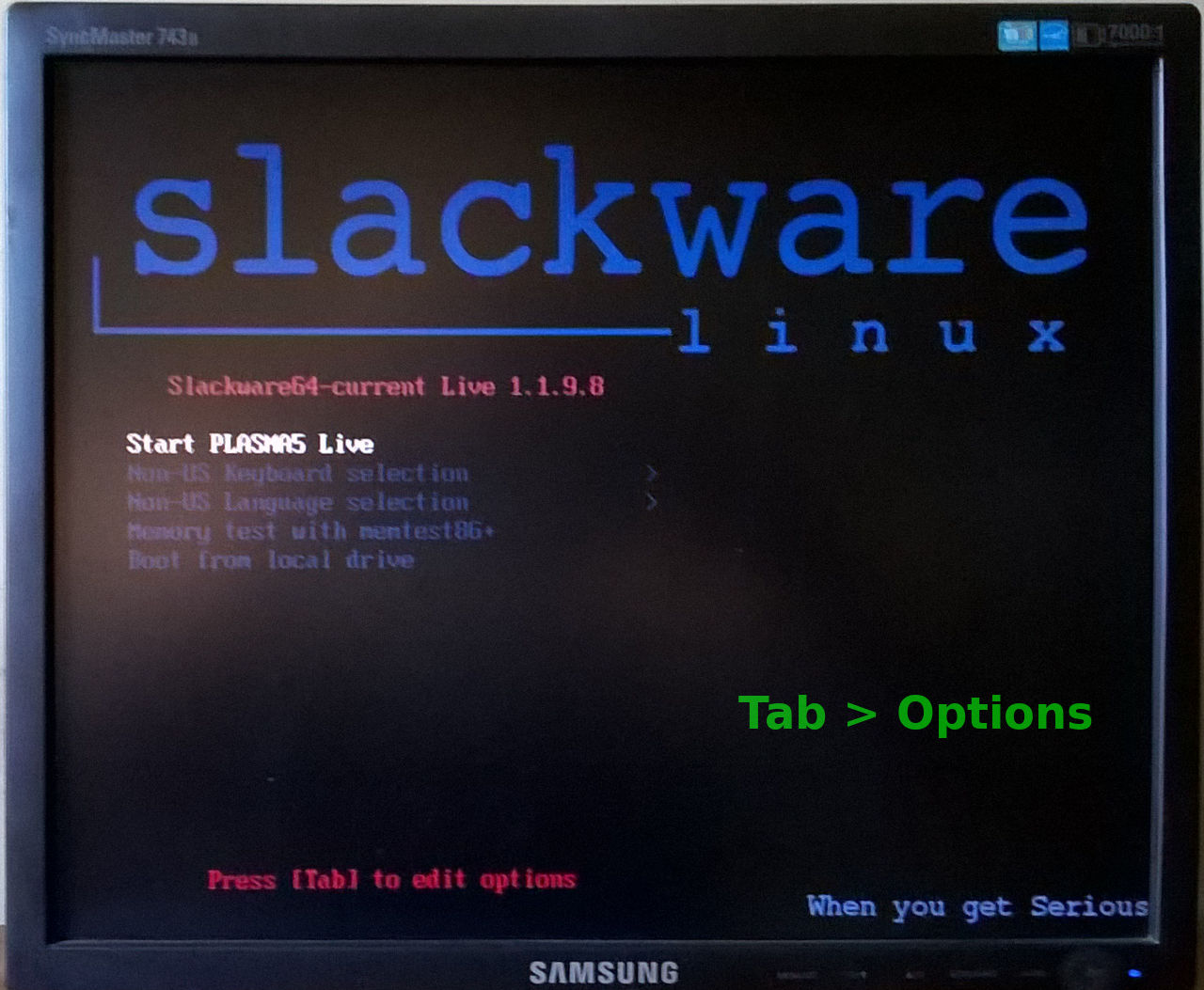 Byteria: Slackware 14.2 KDE Plasma 5 - instalação