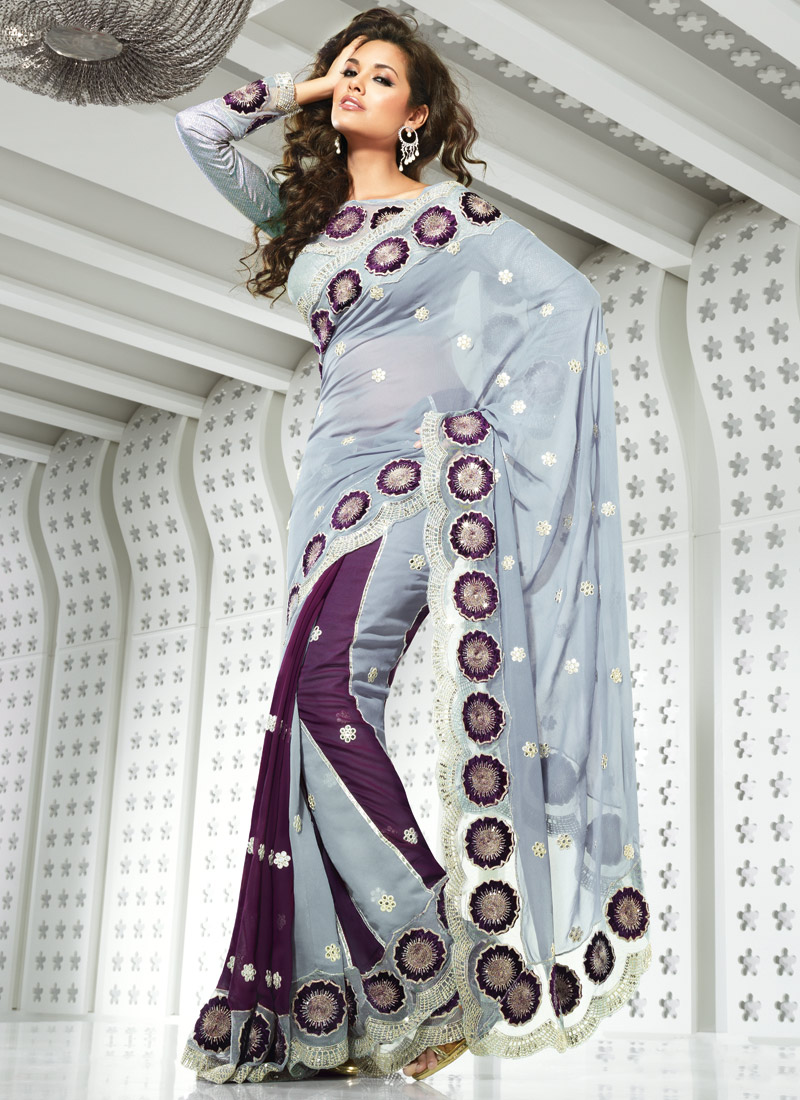 Pakistani & Indian Saree Trend ~ Fashion Point