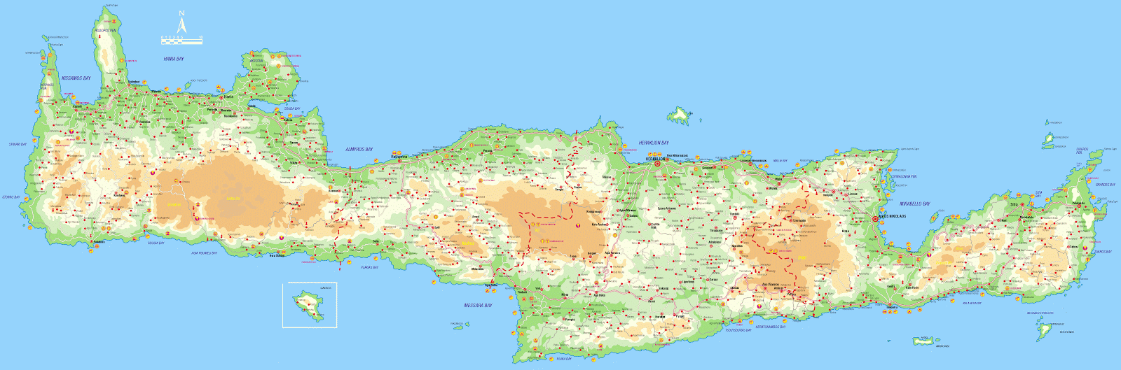 Harti turistice din Grecia (7) - Enciclopedia calatorului independent