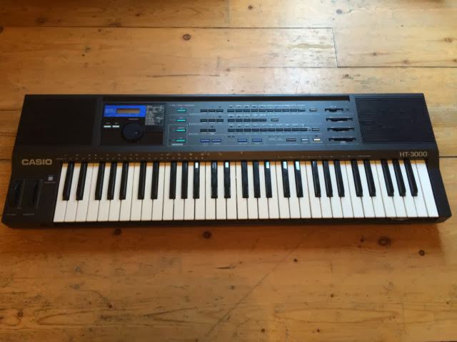 MATRIXSYNTH: CASIO HT 3000 WITH ANALOGUE FILTER