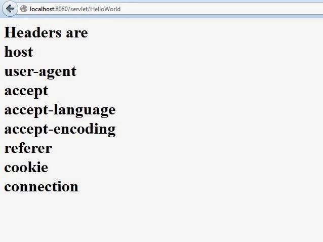 Programming for beginners: GetHeaderNames() : Get all the header names