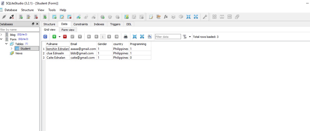 Registration Form With Sqlite3 Database Using Tkinter Python Tutorial101