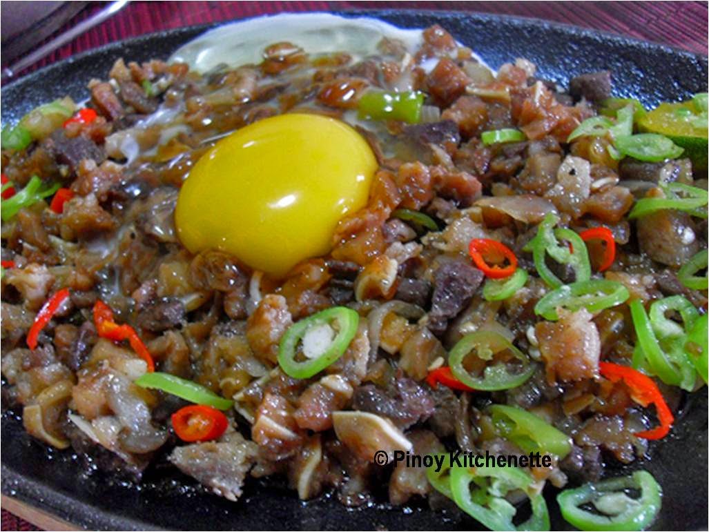 SISIG (PORK,CHICKEN OR TUNA)