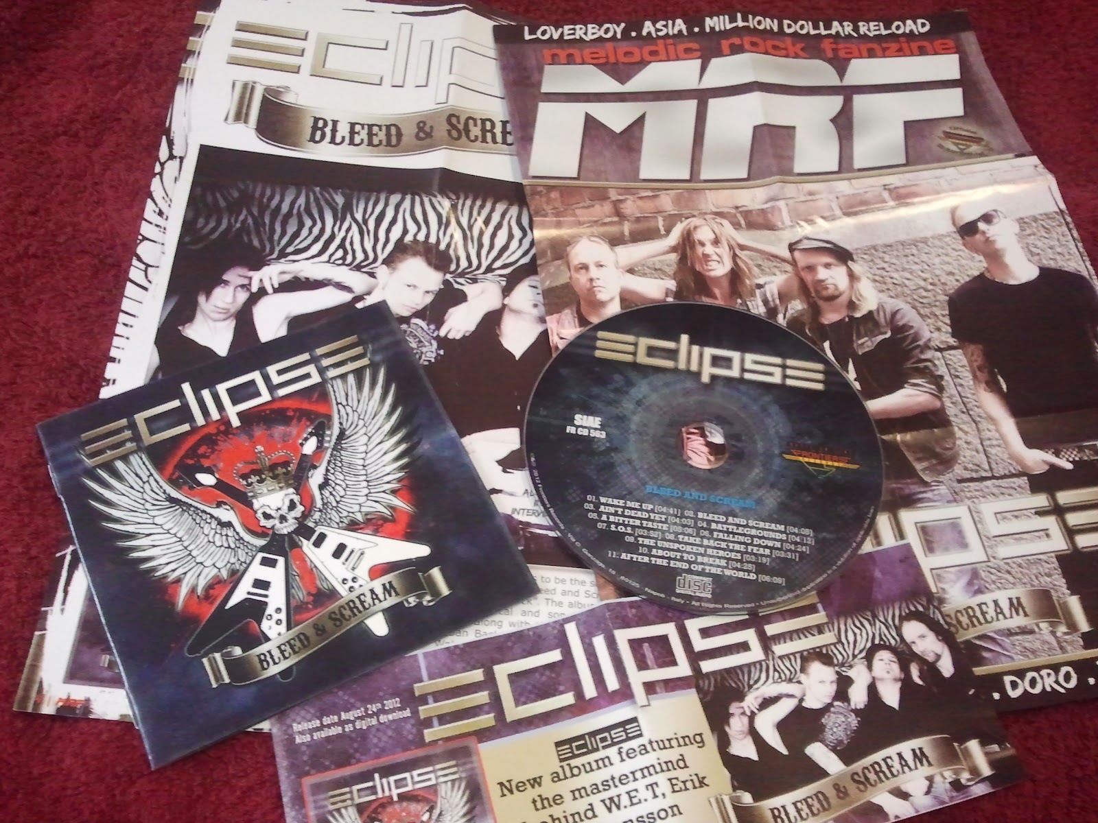 Andrzej Masłowski "Nawiedzone Studio": ECLIPSE - "Bleed & Scream" - (2012)