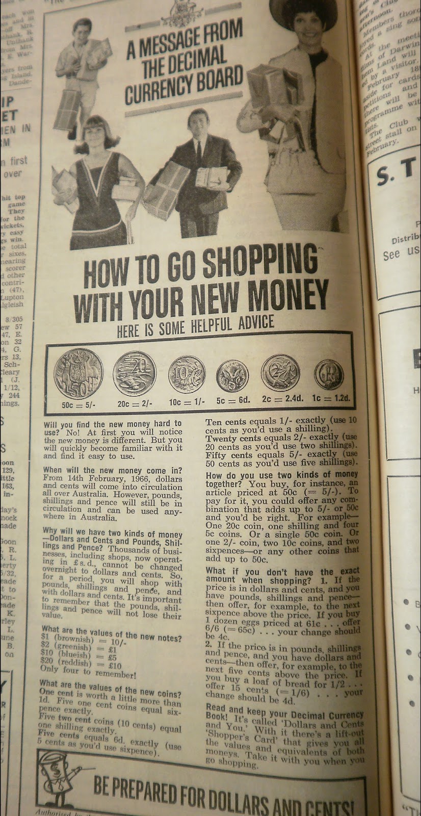 Casey Cardinia - links to our past: Decimal Currency - 14th of February ...