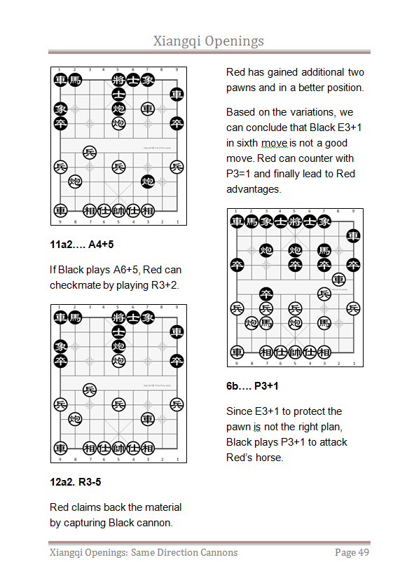 Xiangqi Elephant Game: New Xiangqi Book: The basic of Same Direction ...