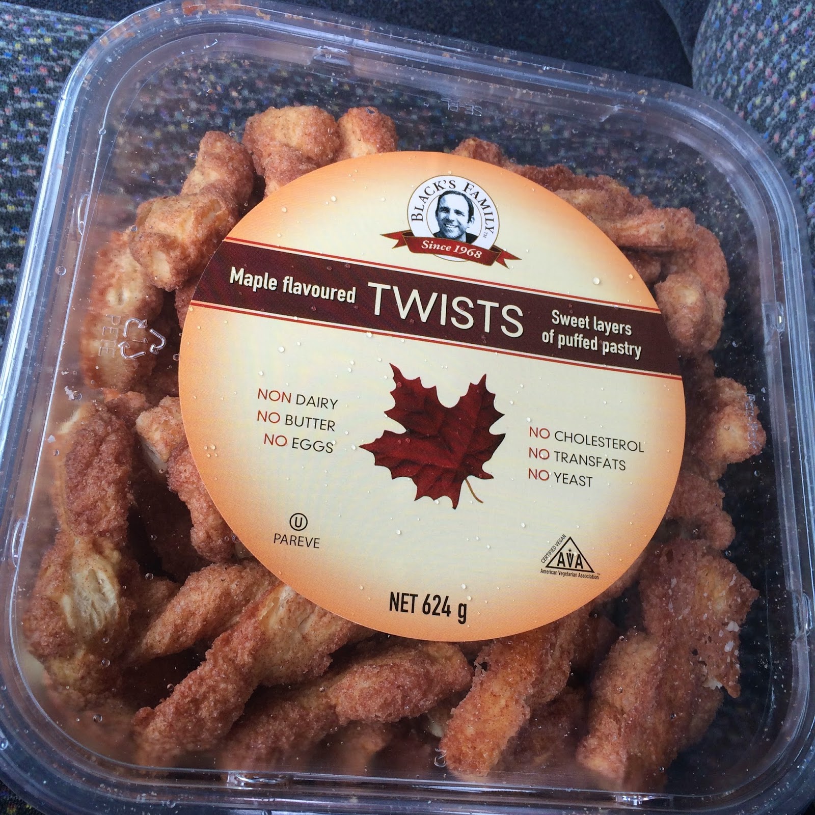 Vegan Vox: Vegan Vox Reviews...Black's Family Maple Twists
