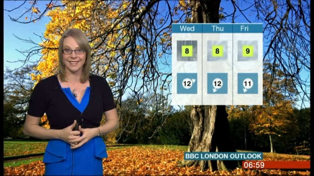 UK Regional News Caps: Kate Kinsella - BBC London Weather