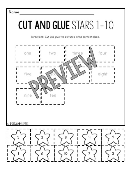Emily Jane Creates: DECEMBER NO PREP KINDERGARTEN PACKET-OVER 100 PAGES!
