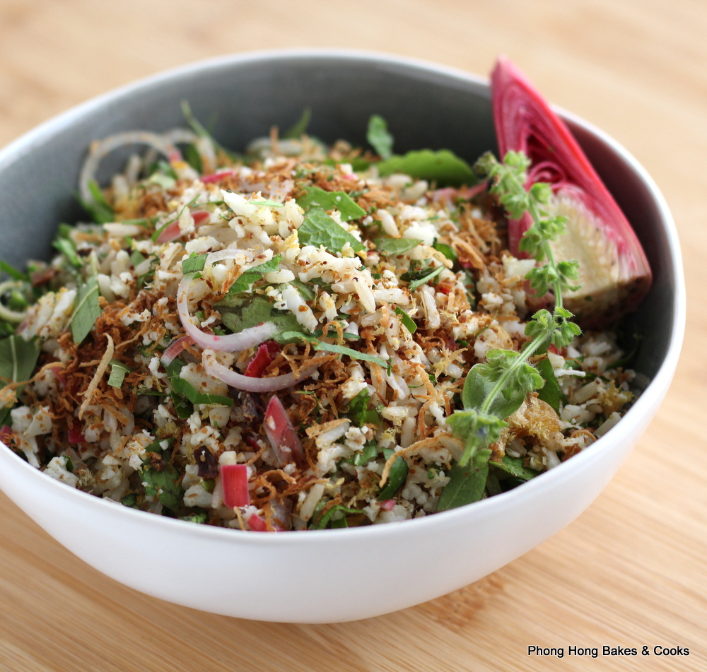 PH the Malaysian Carnivore: Nasi Ulam (Aromatic Rice Salad)