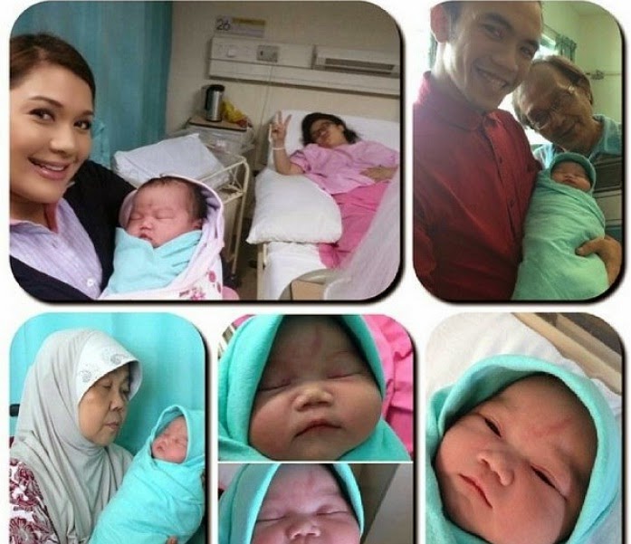 Photo: Elliza AF Timang Anak Sulung ~ http://webmp3malay.blogspot.com/