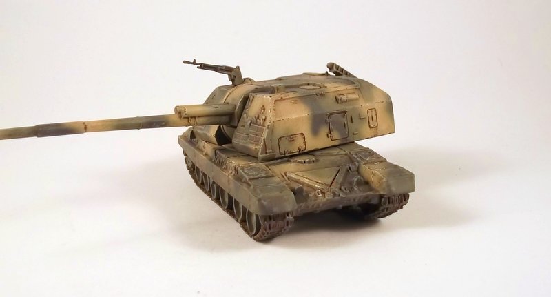 Gulumik Military Models: 2S19 MSTA 1/72 Ruskije Tanki diecast repainted ...