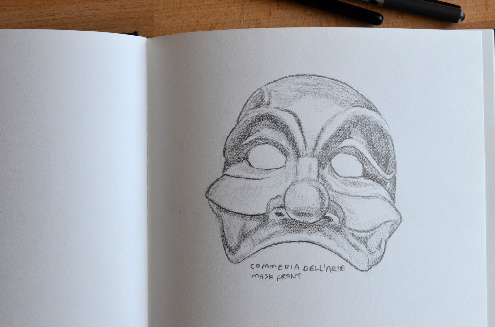 Ayal's sketch blog: Commedia dell'Arte masks