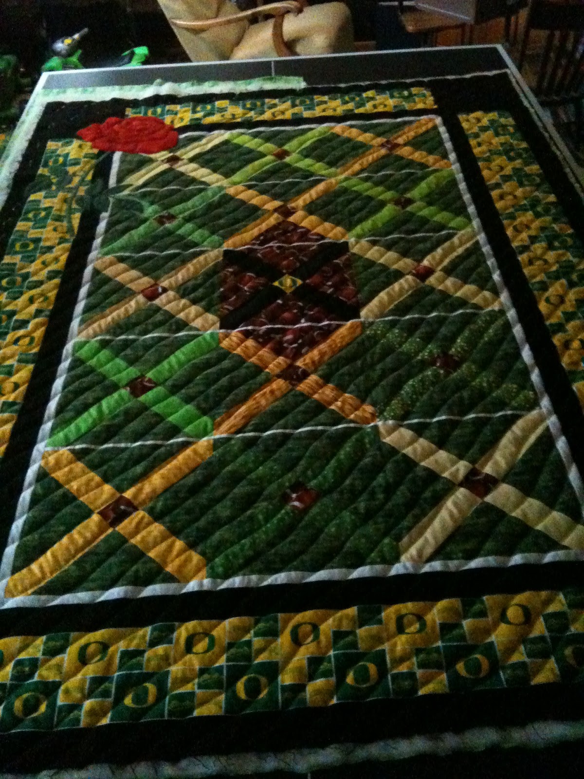 Quilt to the Edge....: Civil War Quilts at work!! University of Oregon D