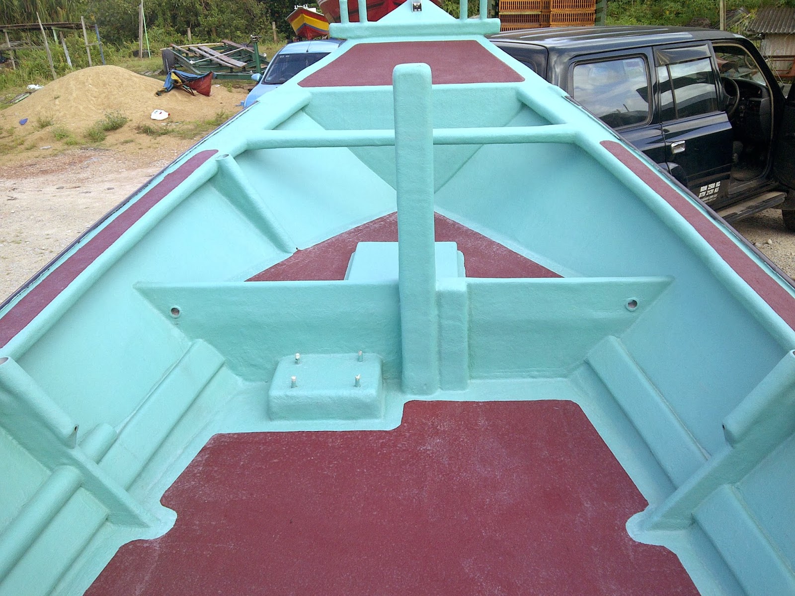 Bot Fiber Untuk Dijual: Bot Fiber ( 28 x 7 )feet for sale