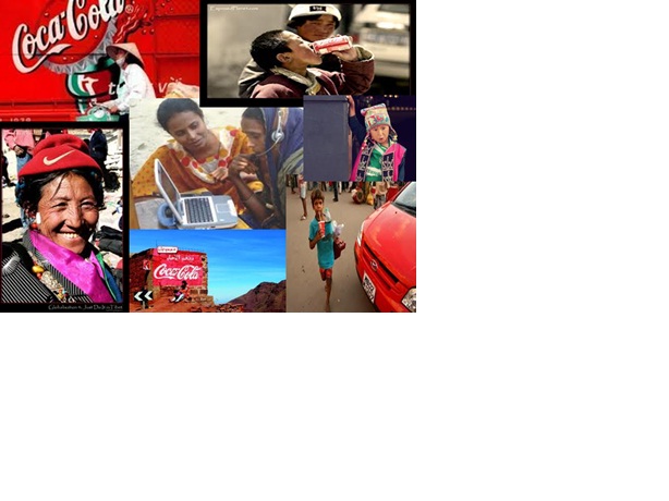 Geography at Stella: International Images... a collage of GLOBALISATION