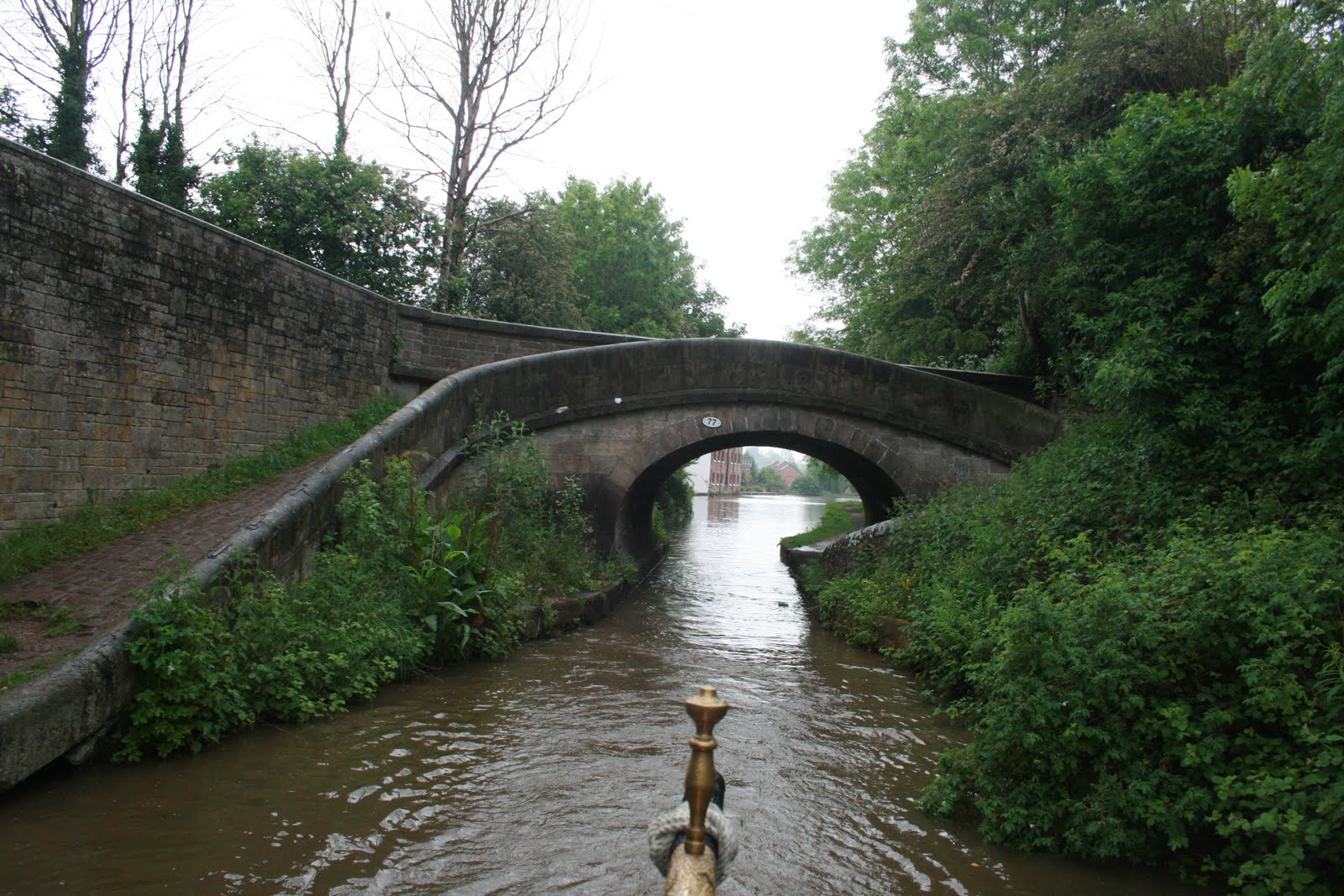 Narrow Boat Albert: Tree Fall and cruising on to Scholar Green, Kidsgrove