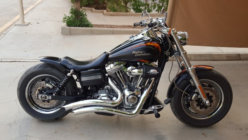 Rocket Bobs Cycle Works: Dean's Harley Davidson Fat Bob