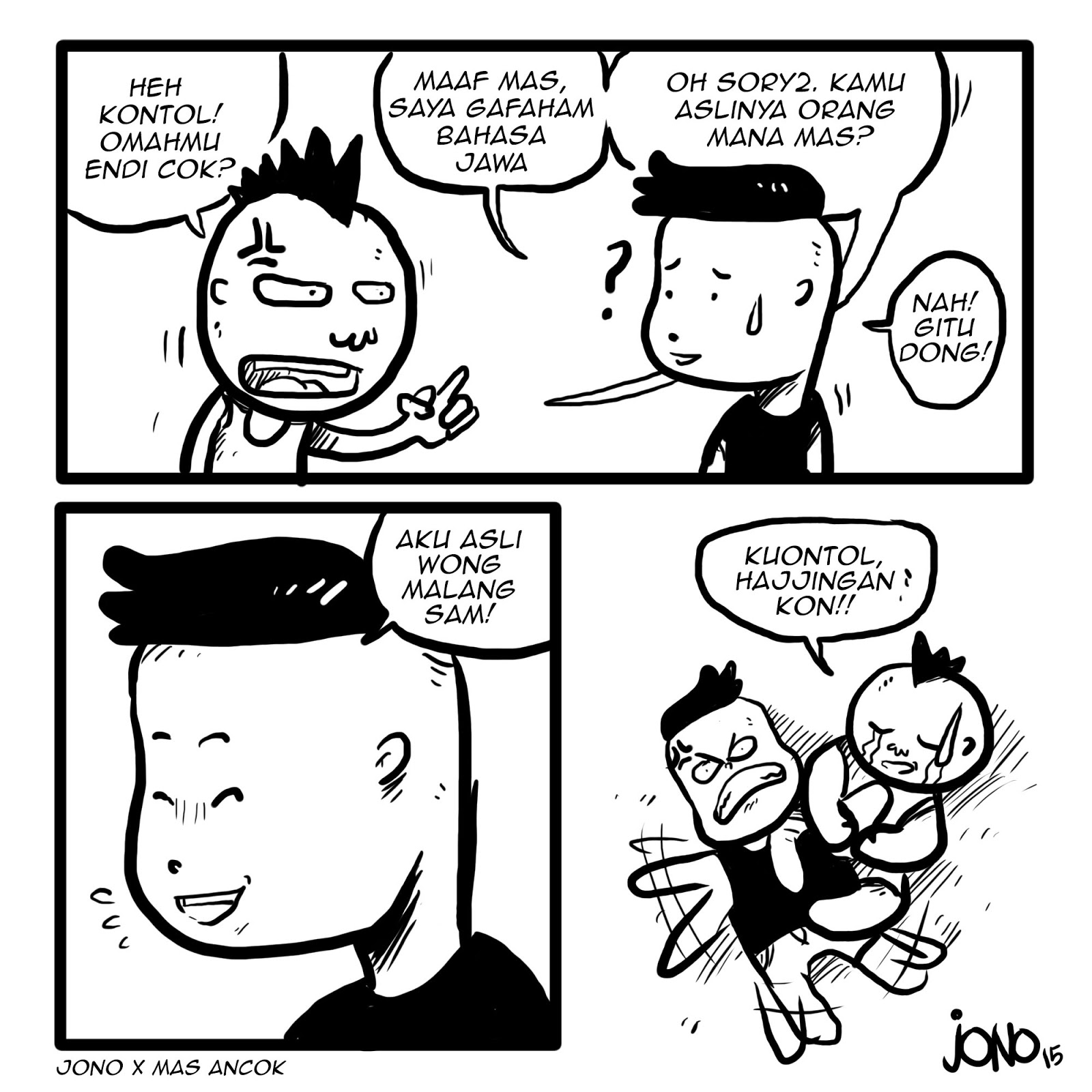 KOMIK STRIP Edisi 15 | Komik Lincung GuidePedia