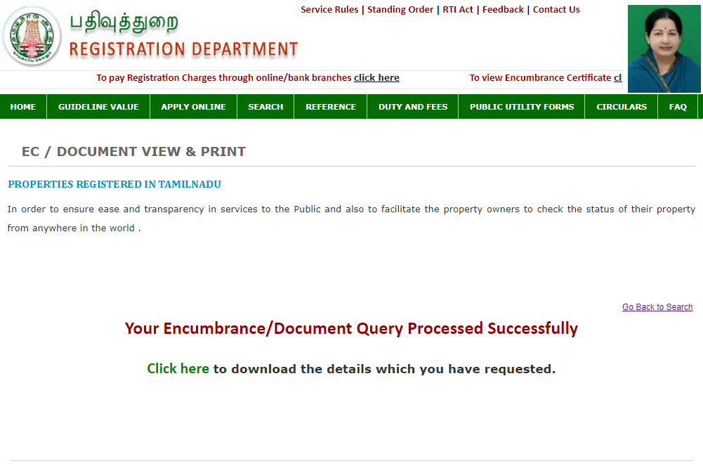 Ec document online Tamilnadu