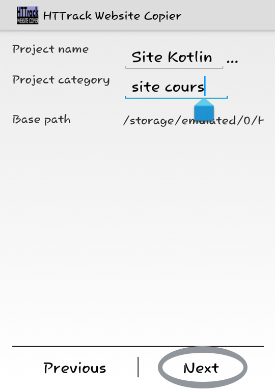 comment utiliser httrack