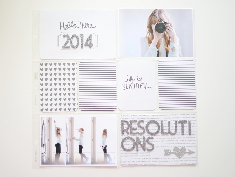 Laura Rahel: My 2014 Project Life Title Page