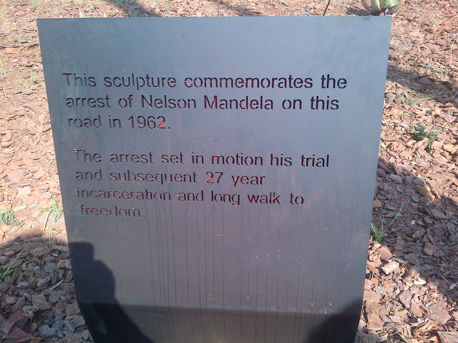 Apartheid Museum: Photographs of the Nelson Mandela sculpture launch at ...