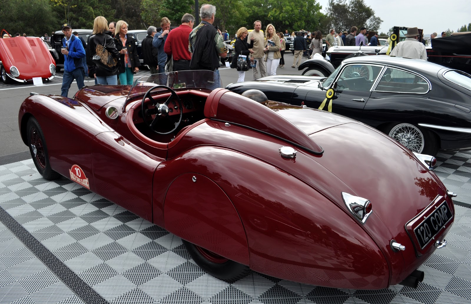 Just A Car Guy: 1950 Jaguar XK120 R
