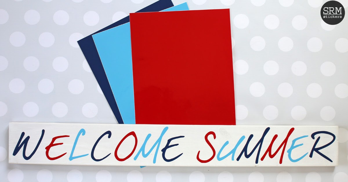 SRM Stickers: Welcome Summer Sign by Samantha