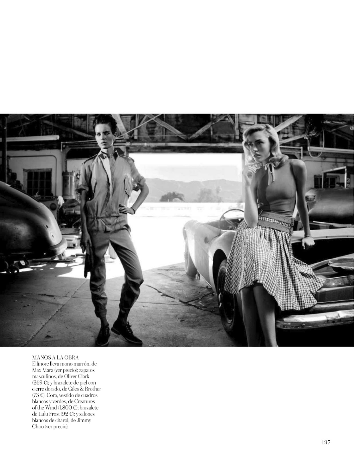 boy meets girl: cora keegan and ellinore erichsen by mark seliger for ...