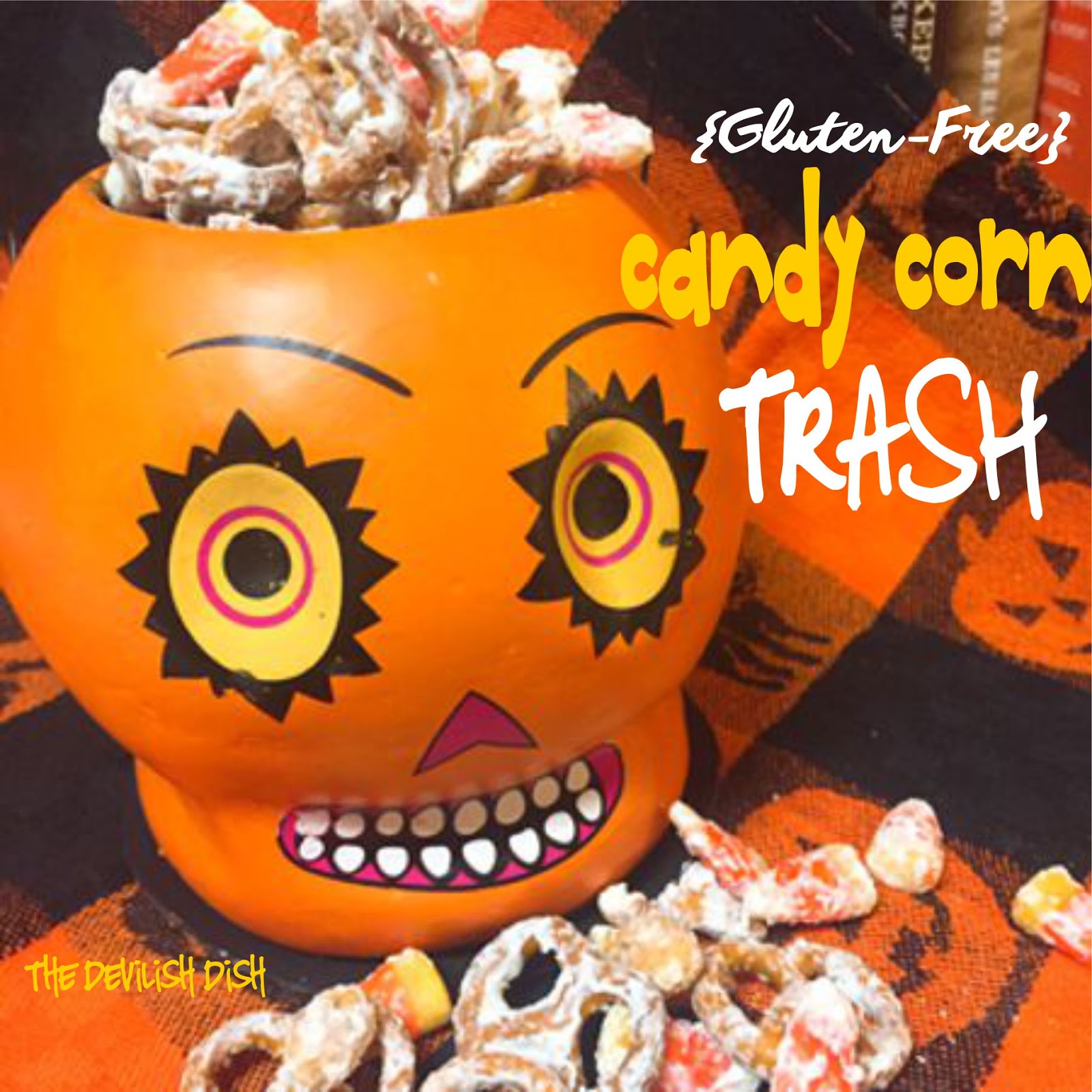 The Devilish Dish: {Gluten-Free} Candy Corn Trash