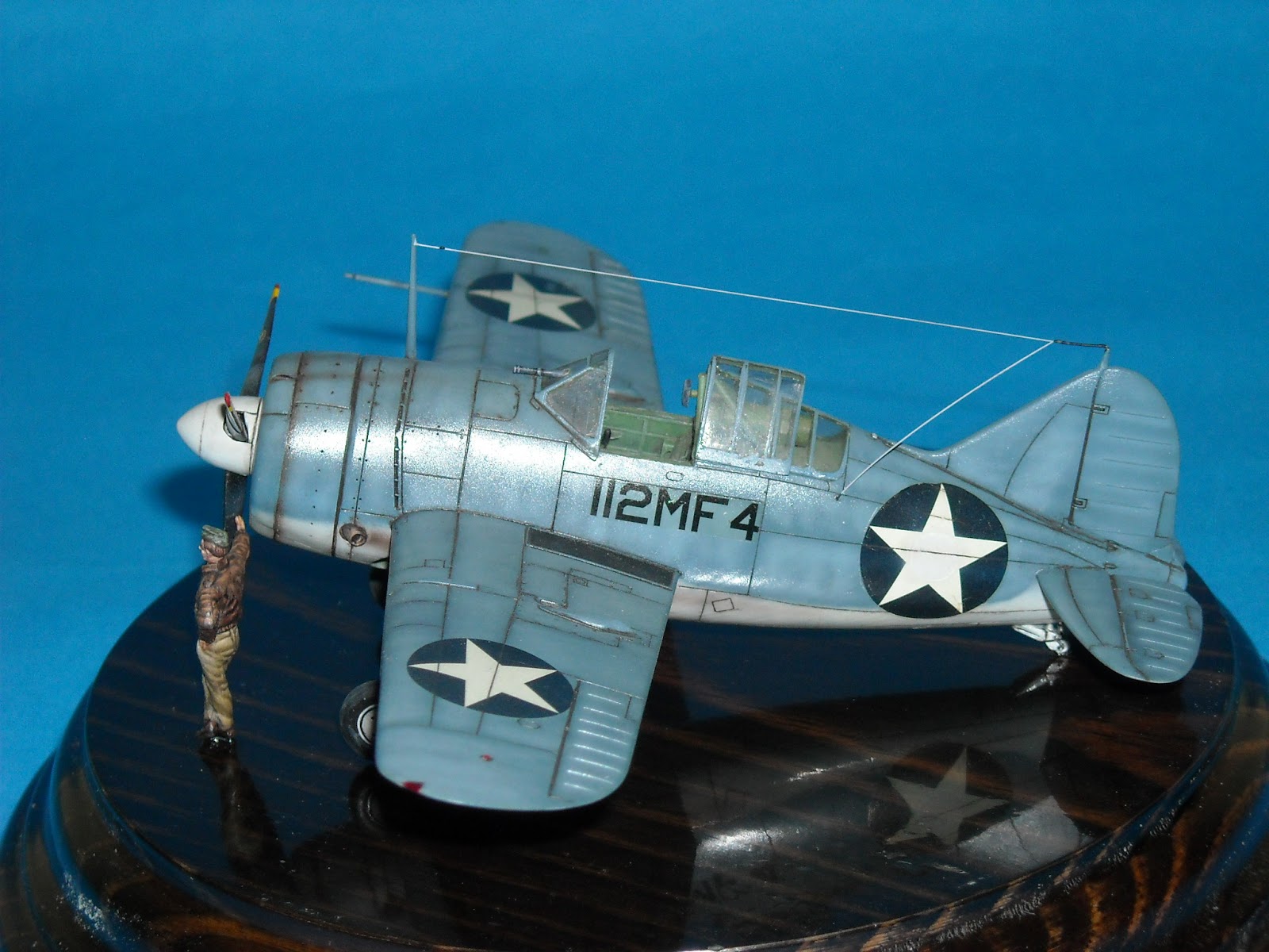 Katzen & Falken: Brewster F2A-2 "Buffalo" Hasegawa 1/72 (2007)
